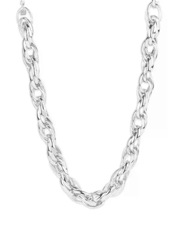 Federica Tosi Rose Chain Necklace - Silver