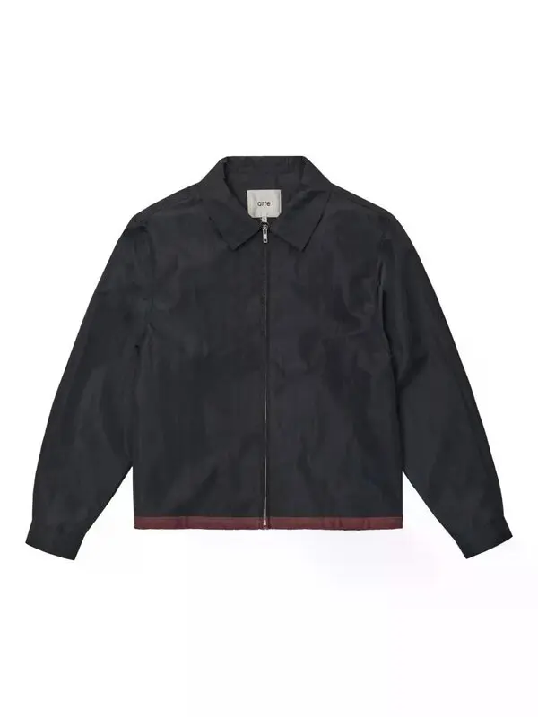 ARTE ANTWERP Zip-fastening Shirt Jacket - Black