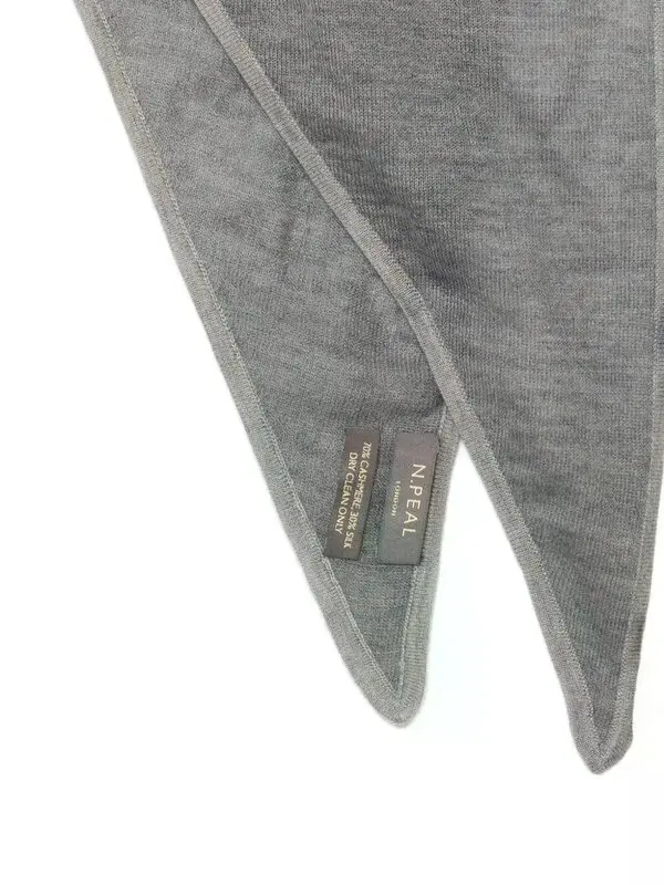 N.peal Birdseye Neckerchief - Grey