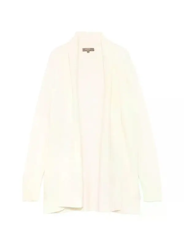 N.peal Rib Placket Cardigan