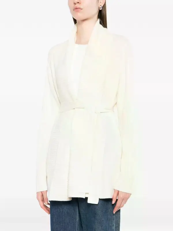 N.peal Rib Placket Cardigan