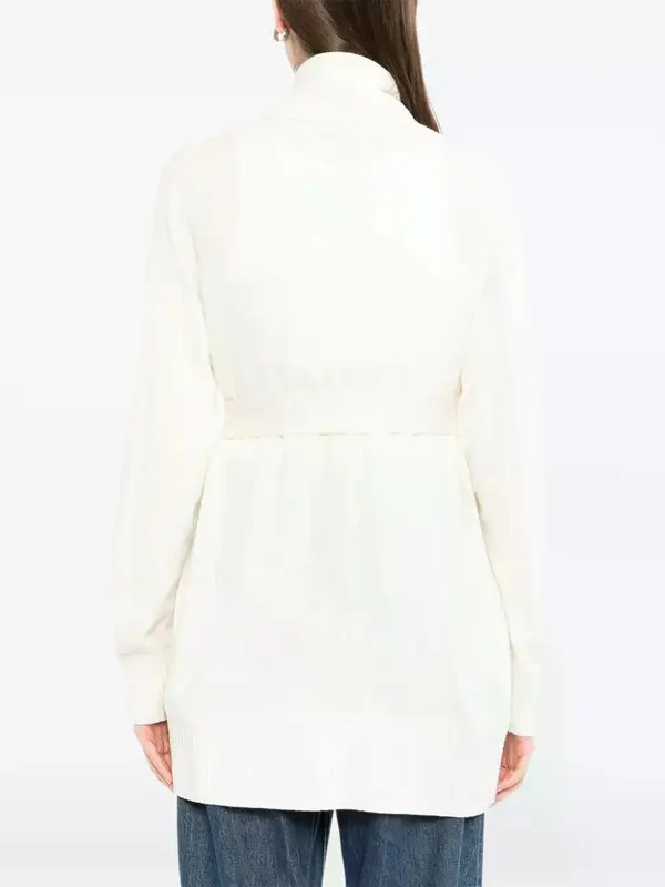 N.peal Rib Placket Cardigan