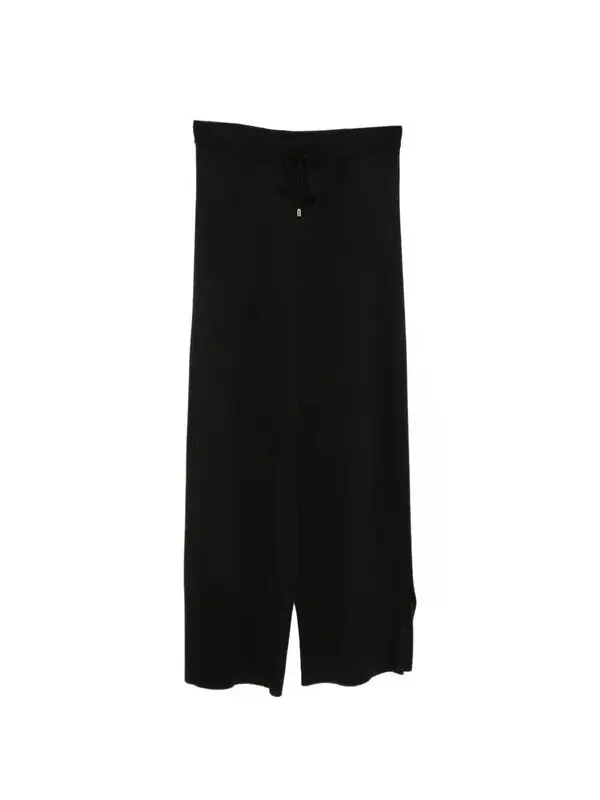 N.peal Straight-leg Trousers - Black