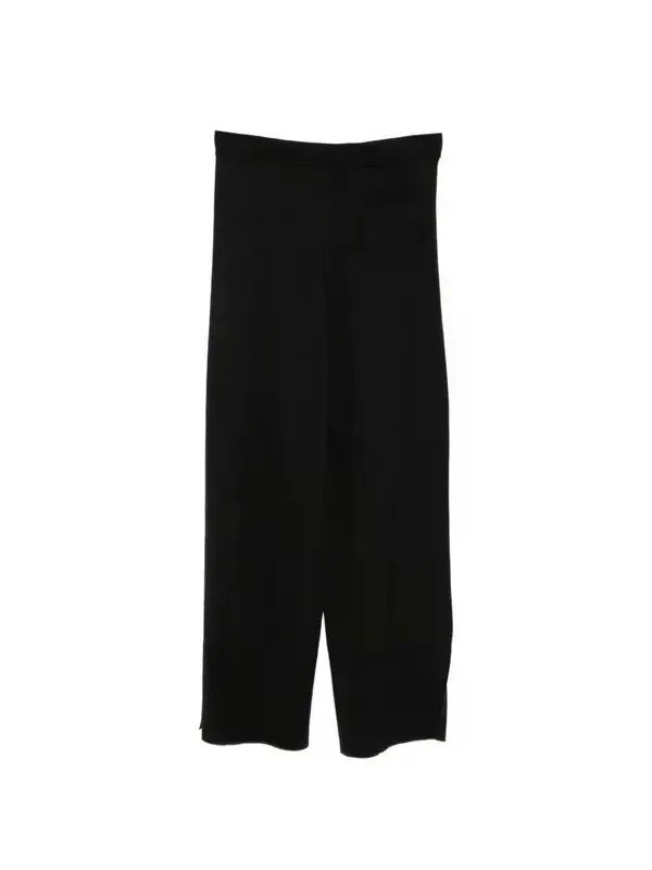 N.peal Straight-leg Trousers - Black