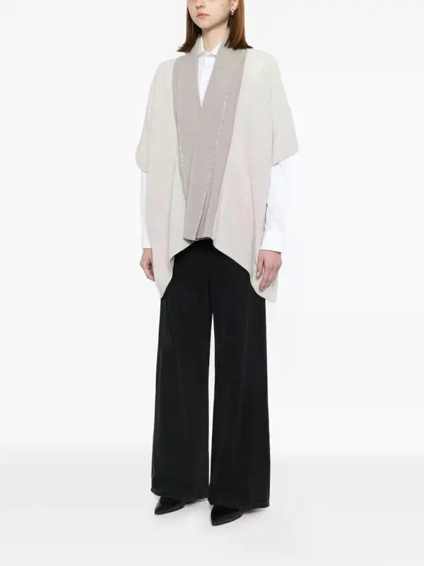 N.peal Ribbed Cardigan