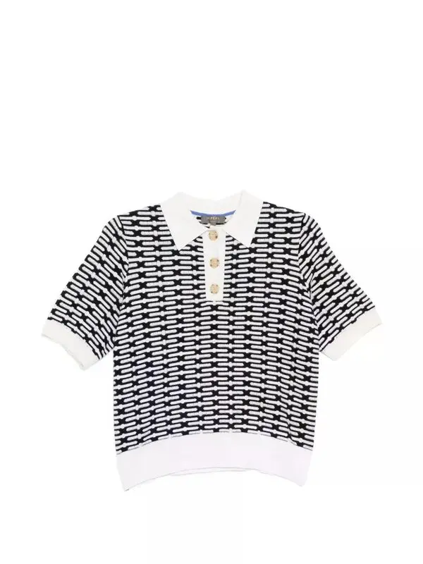N.peal Harlow Polo Top - Blue