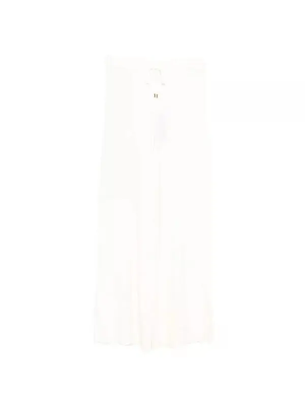 N.peal Straight-leg Trousers - White