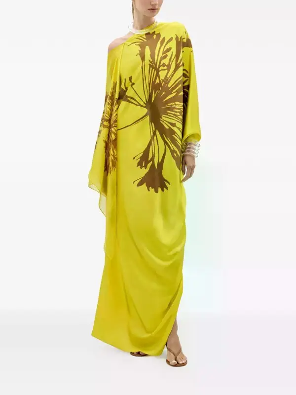 Silvia Tcherassi Jade Print Maxi Dress
