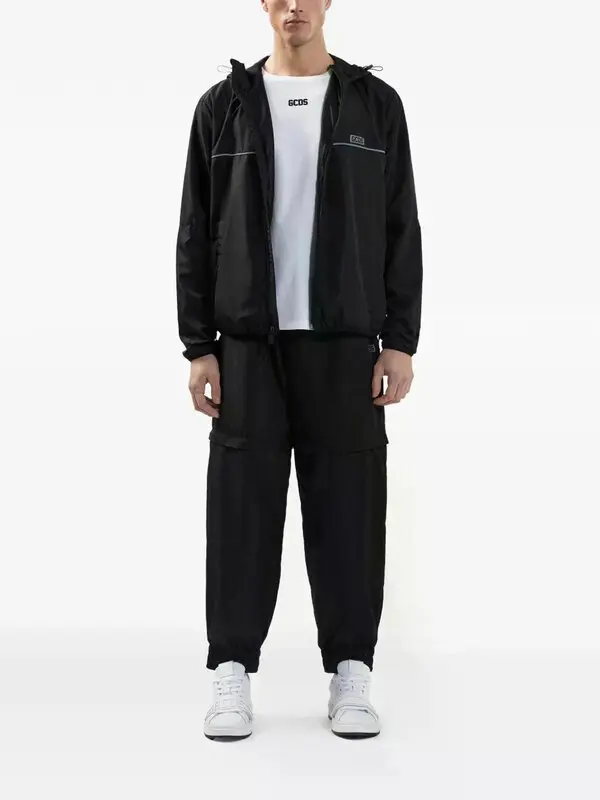 Gcds Zip-up Hooded Jacket