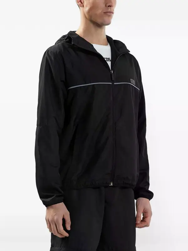 Gcds Zip-up Hooded Jacket