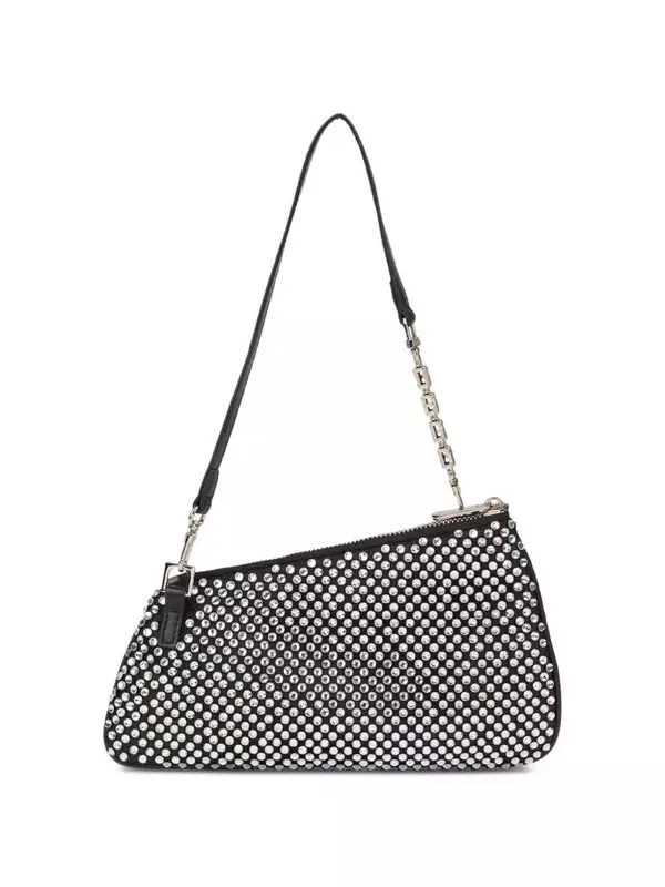 Gcds Comma Notte Shoulder Bag - Silver