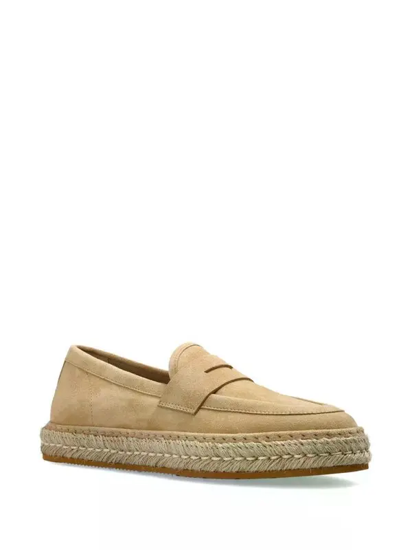 Giorgio Armani Suede Espadrilles