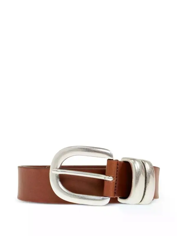 BY MALENE BIRGER Zoira Leather Belt - Brown