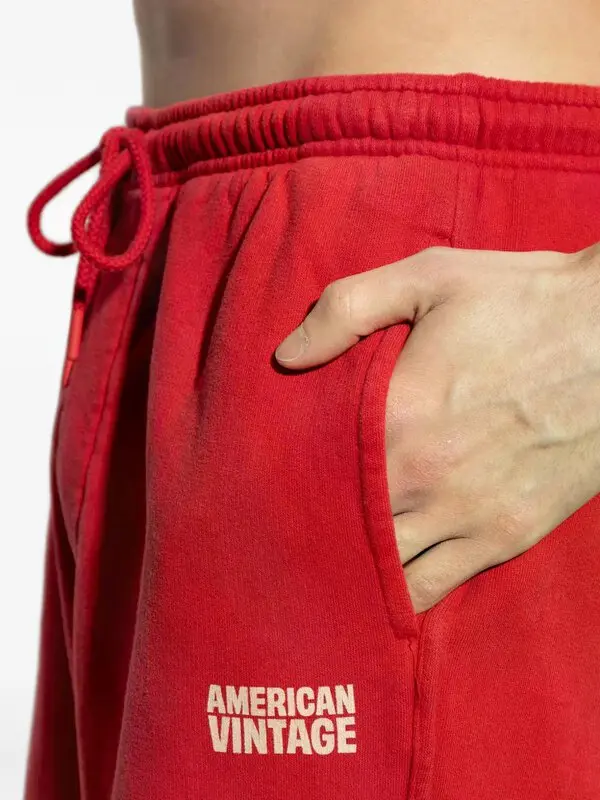 American Vintage Plizzy Drawstring Track Pants