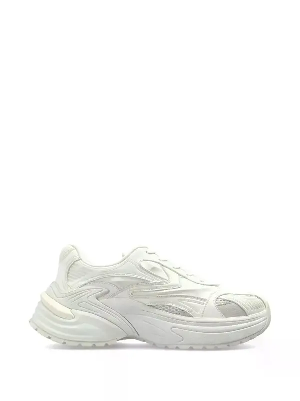 Emporio Armani Panelled Lace-up Sneakers