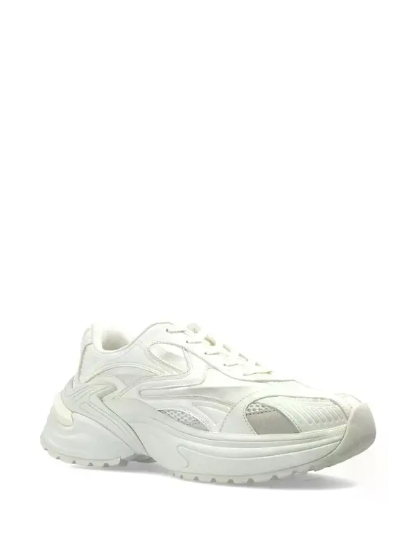 Emporio Armani Panelled Lace-up Sneakers
