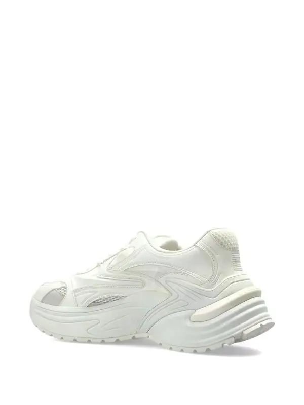 Emporio Armani Panelled Lace-up Sneakers
