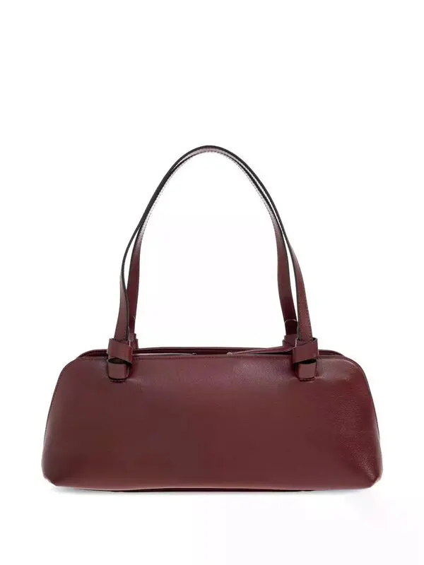 NEOUS Scorpius Knot Leather Shoulder Bag - Brown