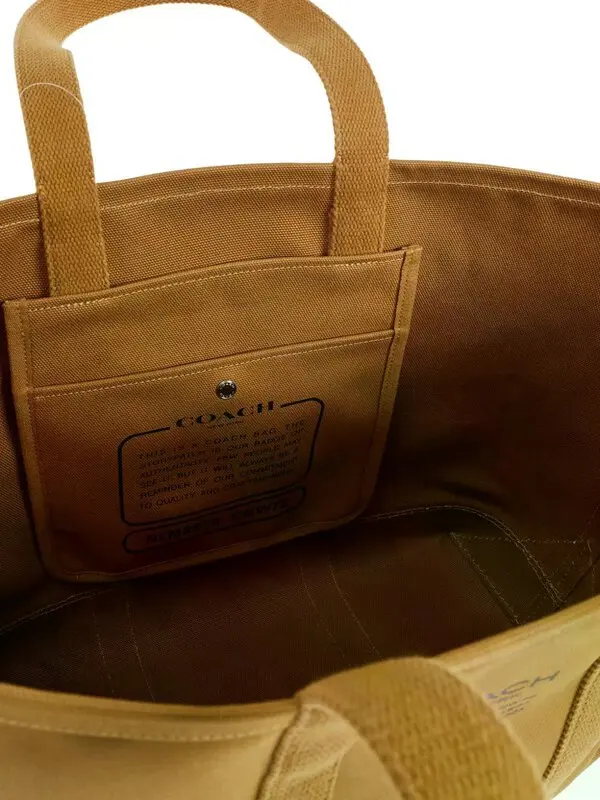COACH Utility Stitched Detail Tote Bag - Neutrals