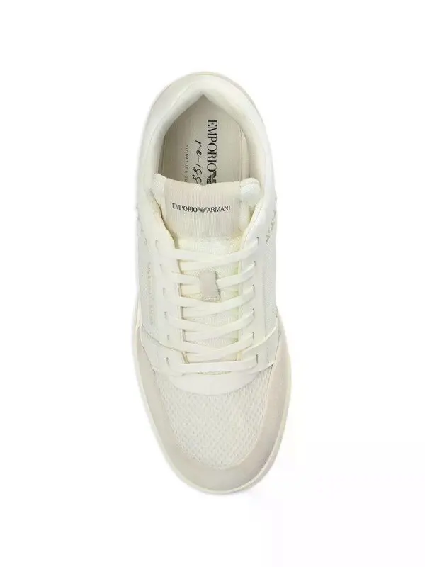 Emporio Armani Logo Panelled Sneakers