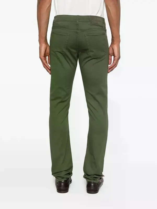 Jacob Cohen Five-pocket Trousers With Stud Detail