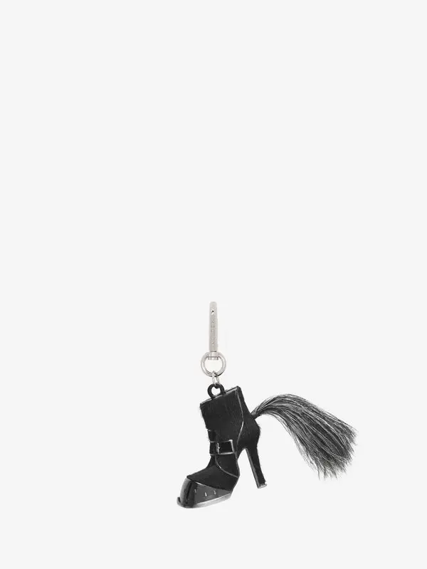 Alexander McQueen Hoof Boot Charm - Black