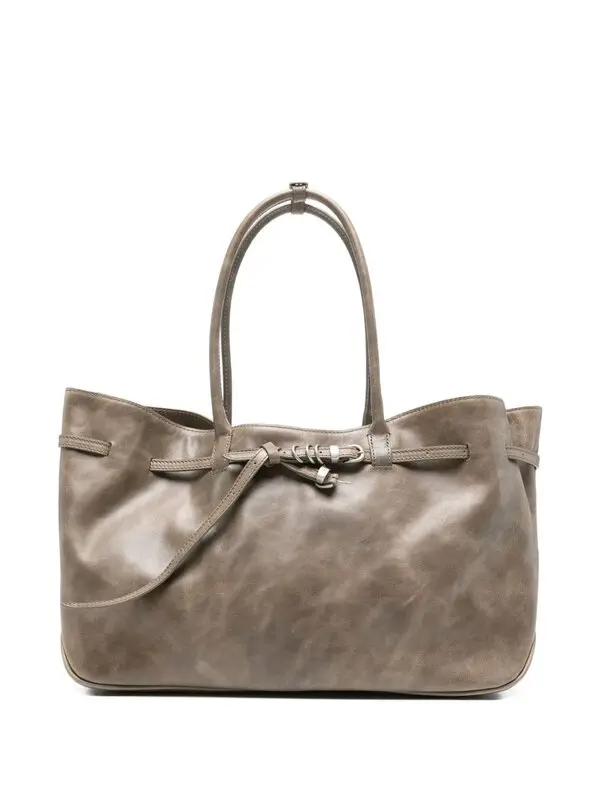 MARGESHERWOOD Grandma Leather Tote Bag