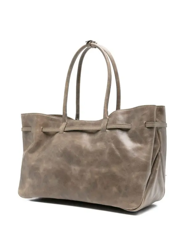 MARGESHERWOOD Grandma Leather Tote Bag