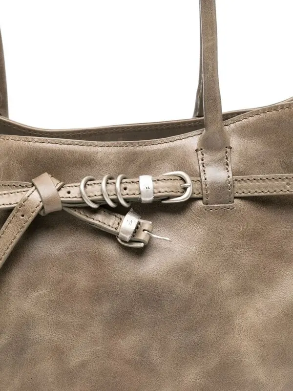 MARGESHERWOOD Grandma Leather Tote Bag