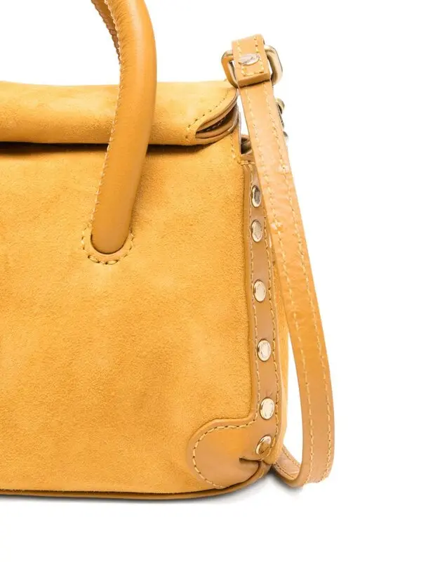 ZANELLATO Dotta Baby Leather Handbag - Yellow