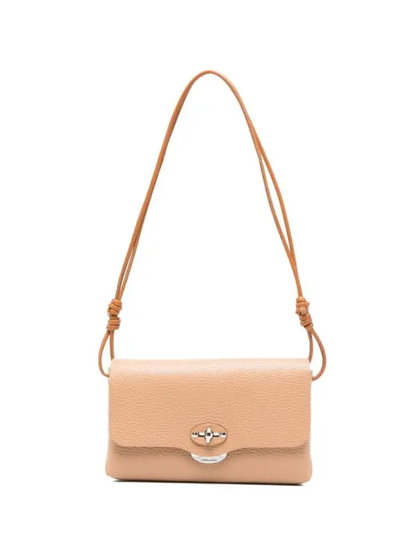 ZANELLATO Lettera Daily Leather Clutch - Brown
