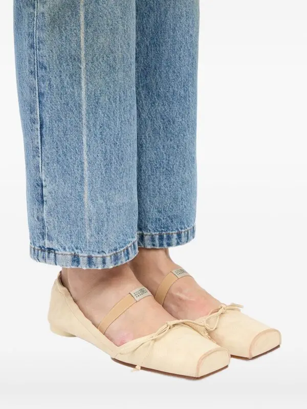 MAISON MARGIELA Leather Ballet Flats