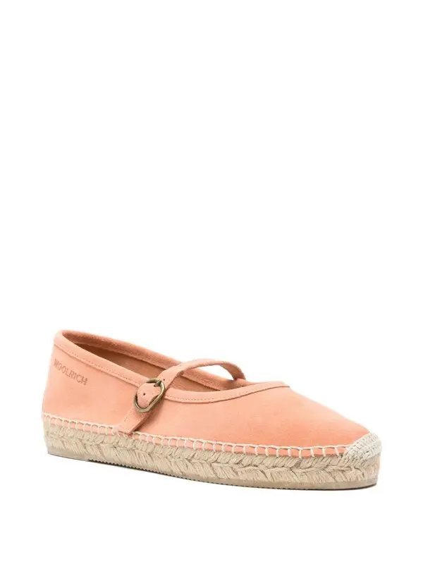 Woolrich Suede Leather Ballerinas - Pink