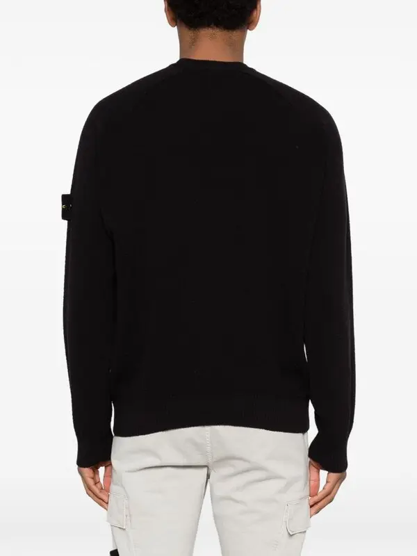 Stone Island Cotton Crewneck Sweater - Blue