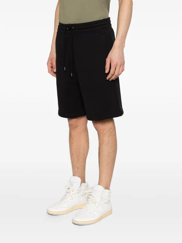 Maison Kitsuné Cotton Shorts - Black