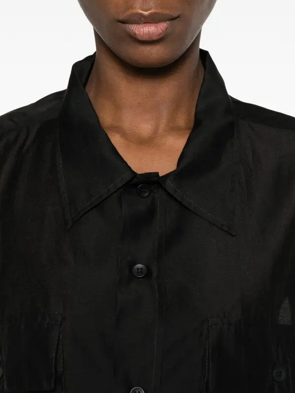 THE LATEST Long-sleeve Shirt - Black