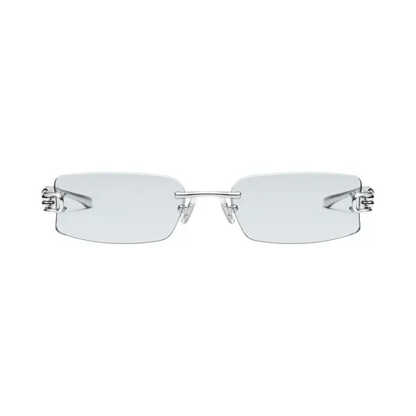 GENTLE MONSTER Gamot 02 Sunglasses - Silver