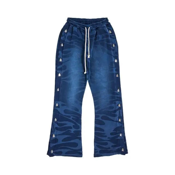 HELLSTAR Snap Sweatpants With Flame Detailing
