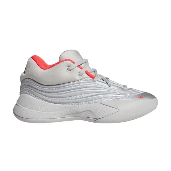 Adidas Dame X Athletic Sneakers - Silver