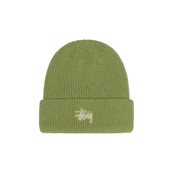 StÜssy Basic Cuff Beanie - Green