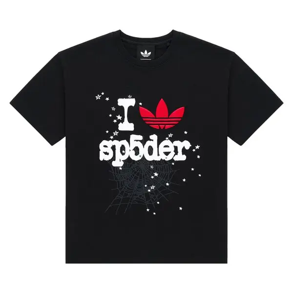 SP5DER X Adidas Souvenir Tee - Black