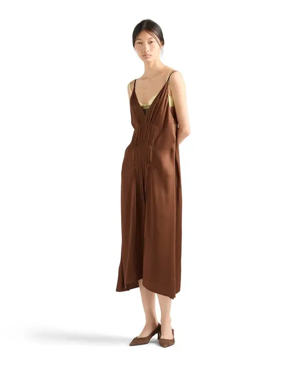 Prada Satin Crepe Dress