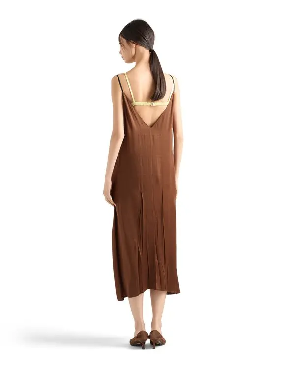 Prada Satin Crepe Dress