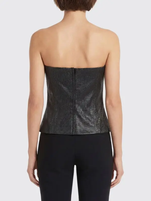 Federica Tosi Bustier Top - Black