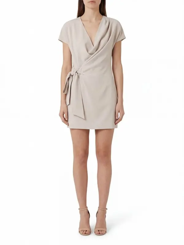 Federica Tosi Crepe Wrap Dress