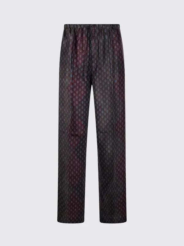 Dries Van Noten Printed Wide Leg Pants