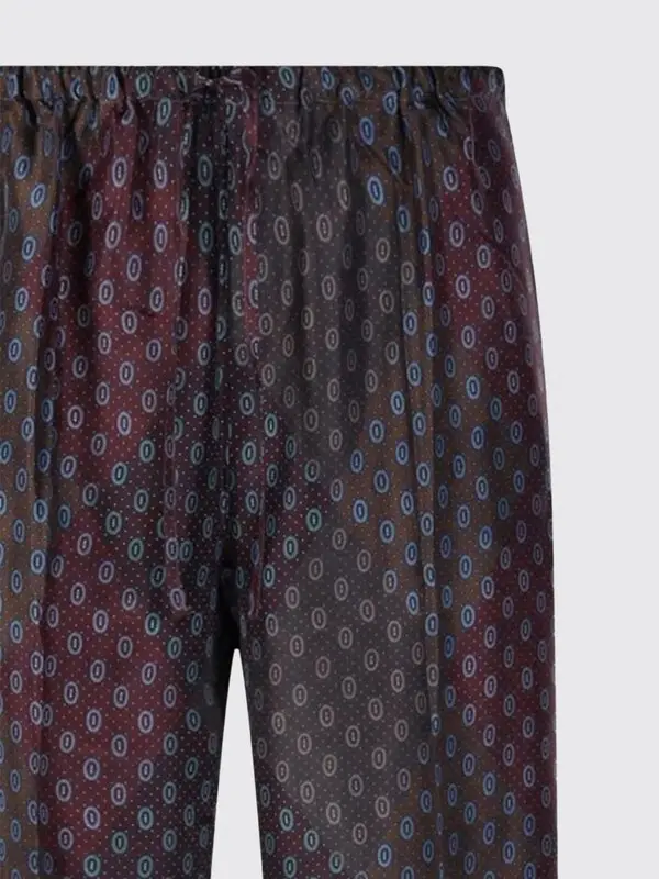 Dries Van Noten Printed Wide Leg Pants