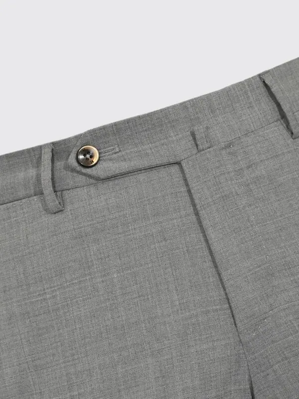 PT TORINO Wool Blend Tailored Trousers - Grey