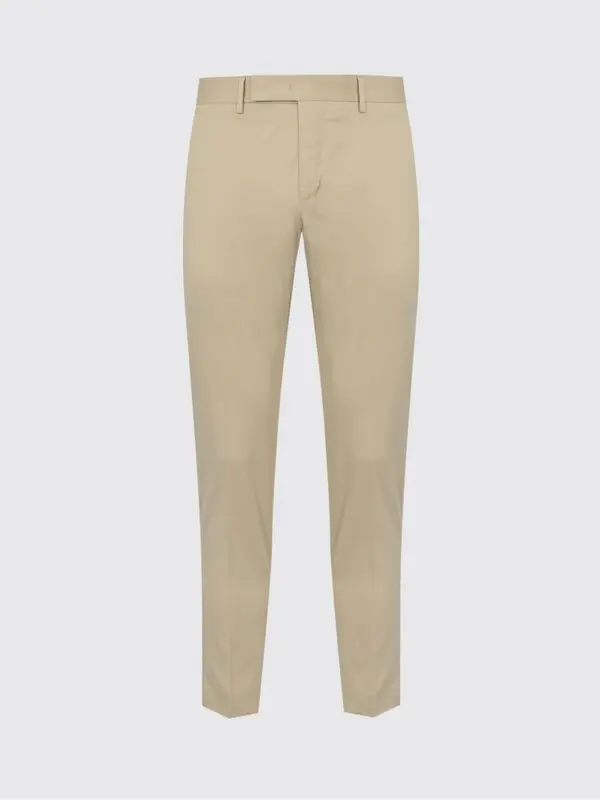 PT TORINO Stretch Cotton Chino Trousers - Beige