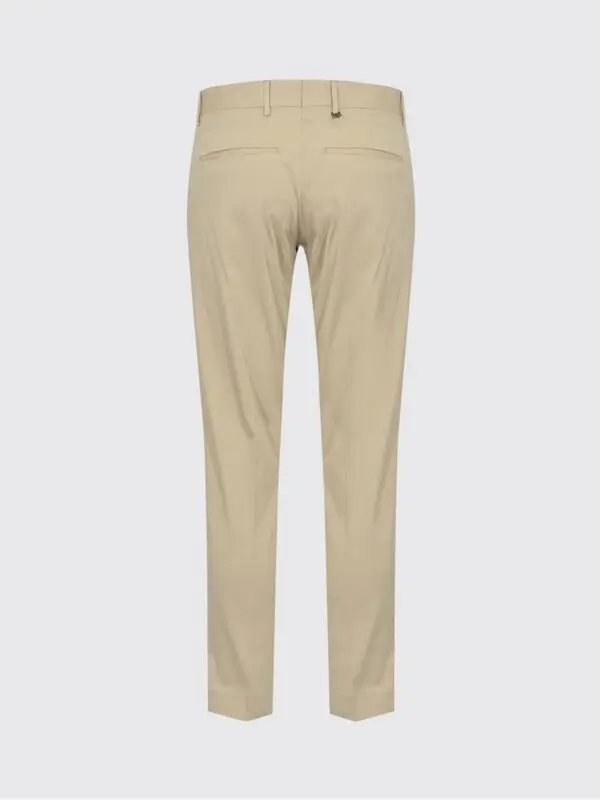 PT TORINO Stretch Cotton Chino Trousers - Beige